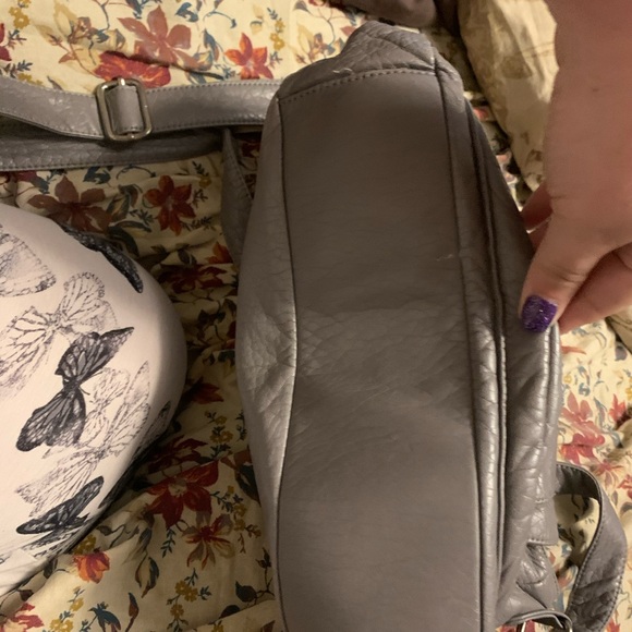 LD | Bags | Gray Purse | Poshmark